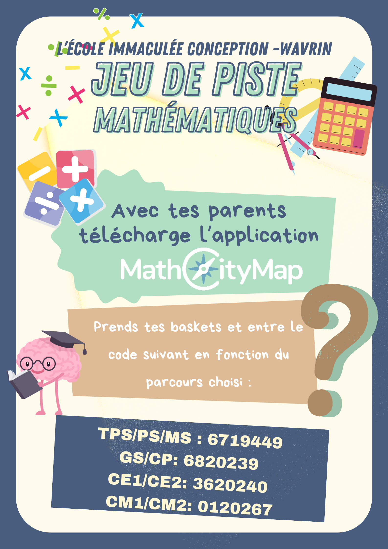 Un jeu de piste Mathématiques dans les rues de Wavrin! – Ecole ...